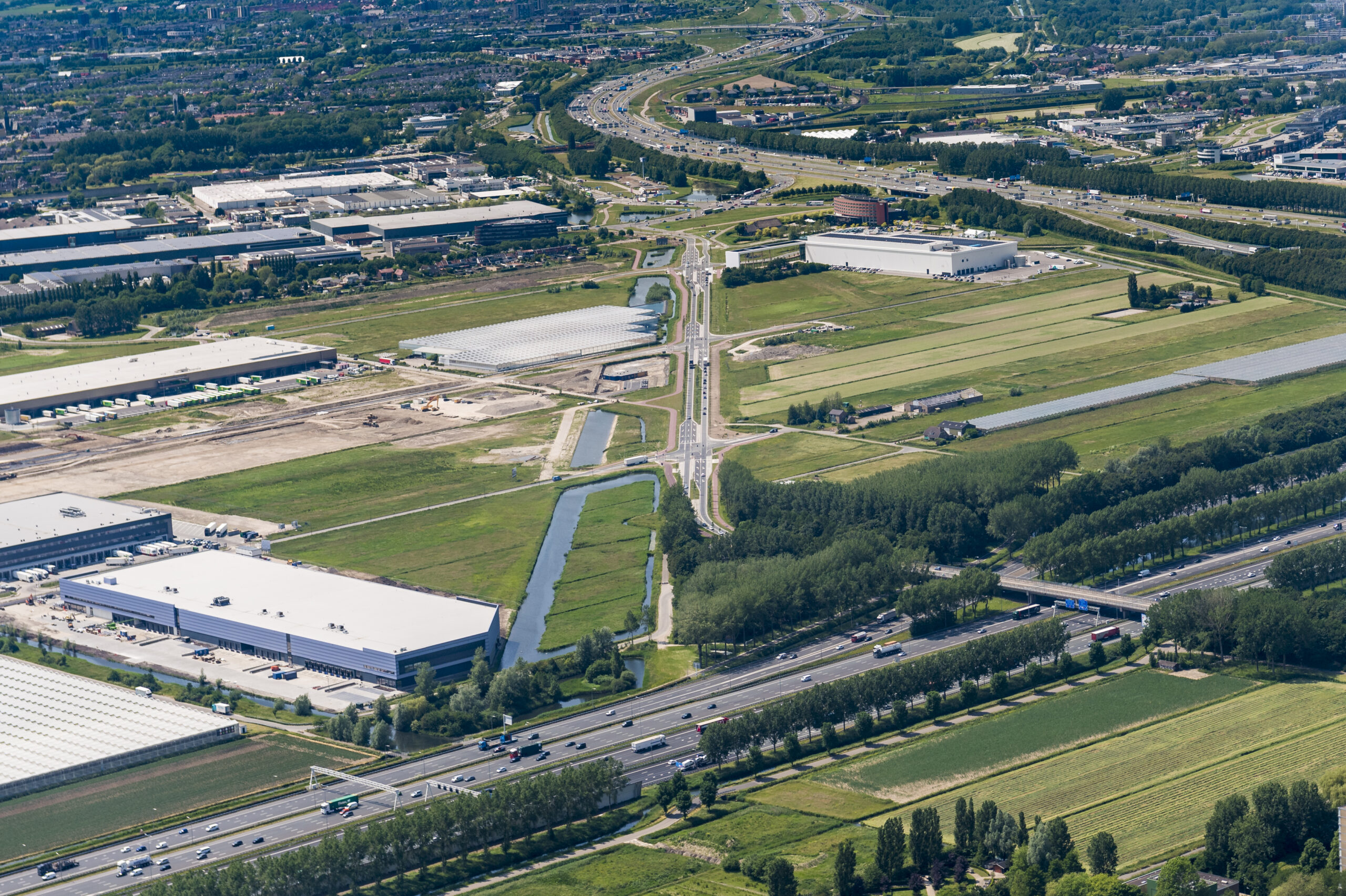 Nieuw Reijerwaard vanuit de lucht (9 juni 2021) - Nieuw Reijerwaard
